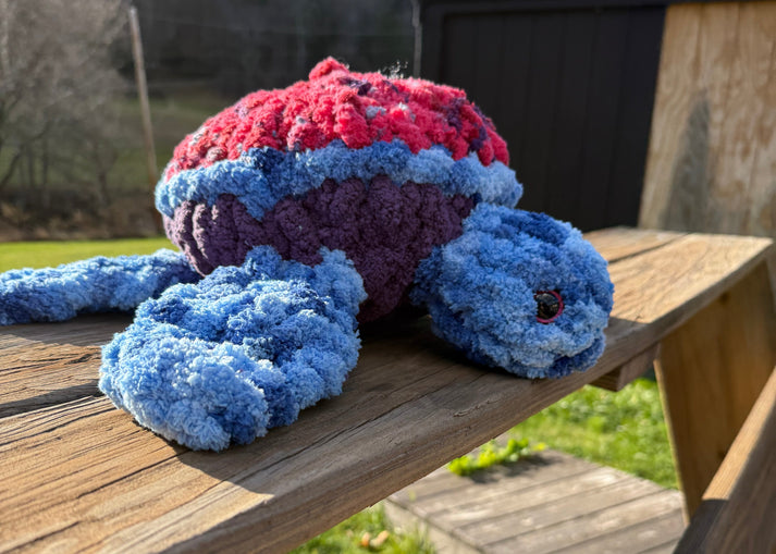 Purple Multicolor Turtle – Kay's Favorite Things
